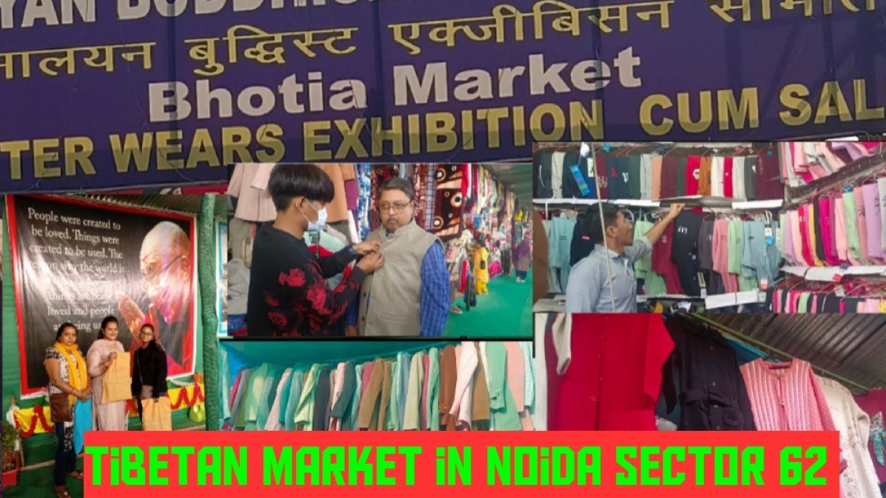 Tibetan Market Noida Sector 62 | Himalayan Buddhist market | Lhasa ...
