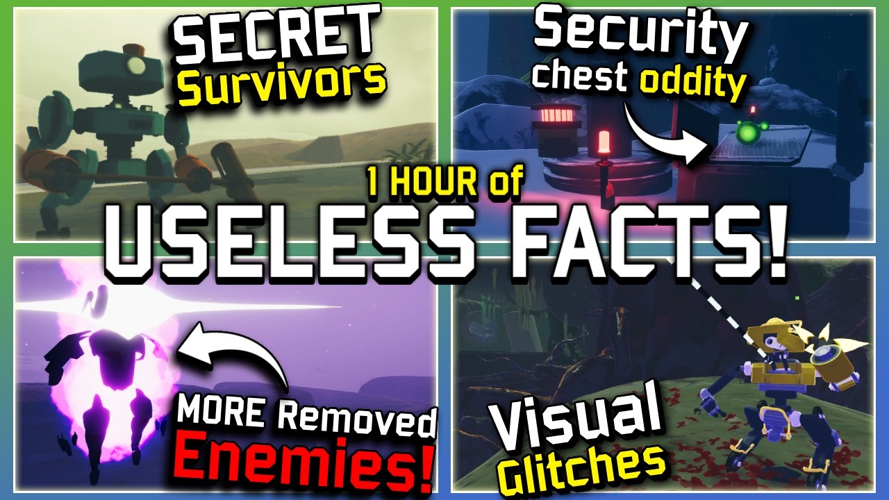 1 HOUR of Completely Useless Facts about Risk of Rain 2! - YouTube