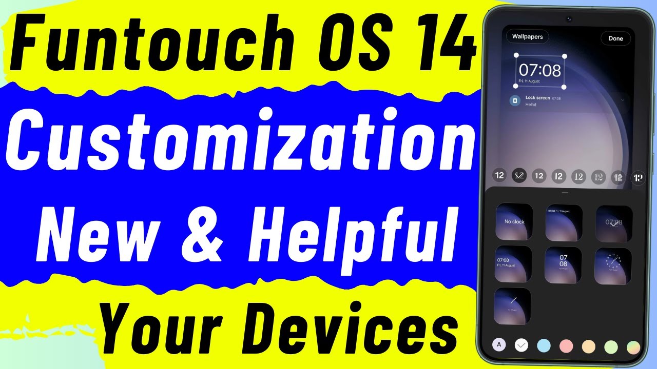 Funtouch OS 14 Customization ! New & Helpful For Your Devices | Funtouch OS 14 - YouTube