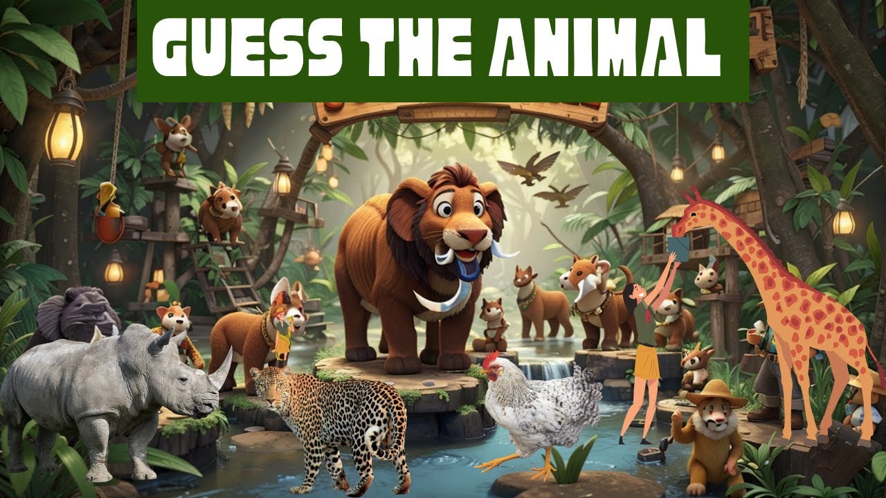 "Guess the Animal Challenge: Test Your Wildlife Knowledge!" - YouTube