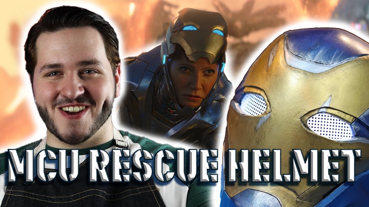 Making the MCU Rescue Helmet out of Foam! - YouTube