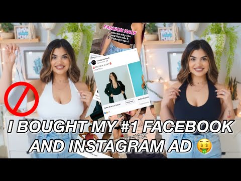 GO BRALESS?! BUYING MY #1 FACEBOOK & INSTAGRAM AD | THE \