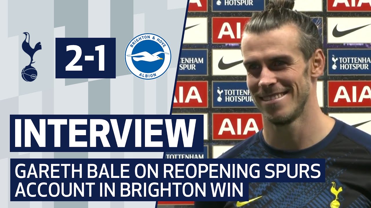 INTERVIEW | GARETH BALE ON FIRST GOAL SINCE SPURS RETURN | Spurs 2-1 ...