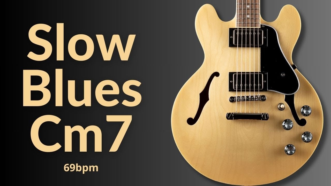 Guitar Backing Track (Blues Cm) - YouTube