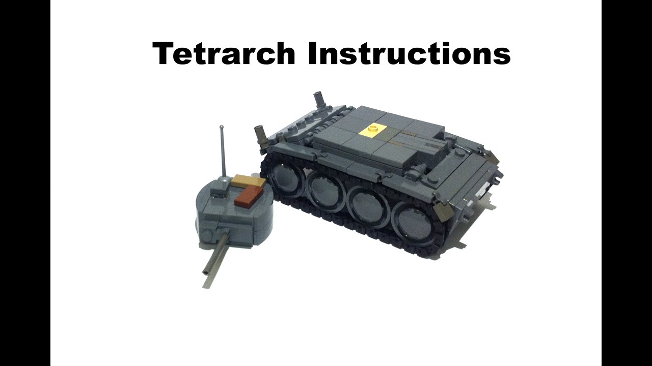 Lego Tetrarch instructions - YouTube