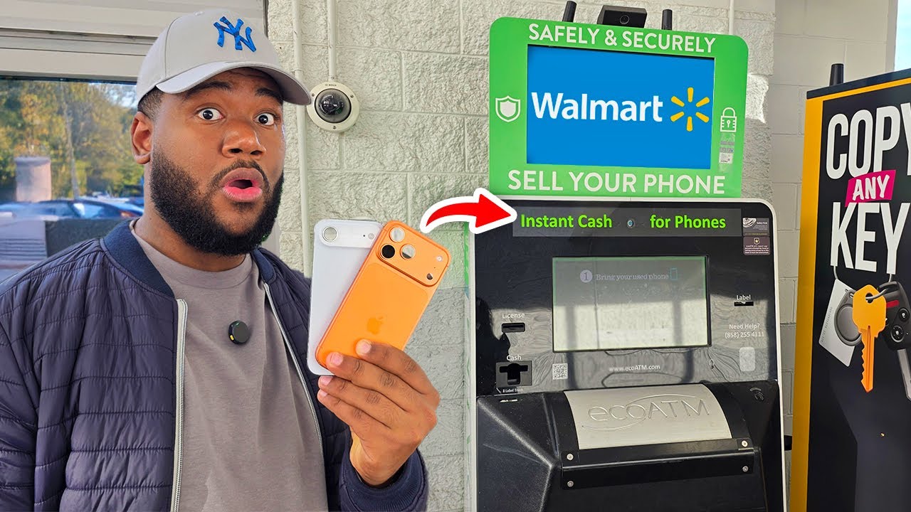 VENDIENDO iPhone 17 Pro Max y iPhone Air en MAQUINA DE WALMART 🤑💰 ...