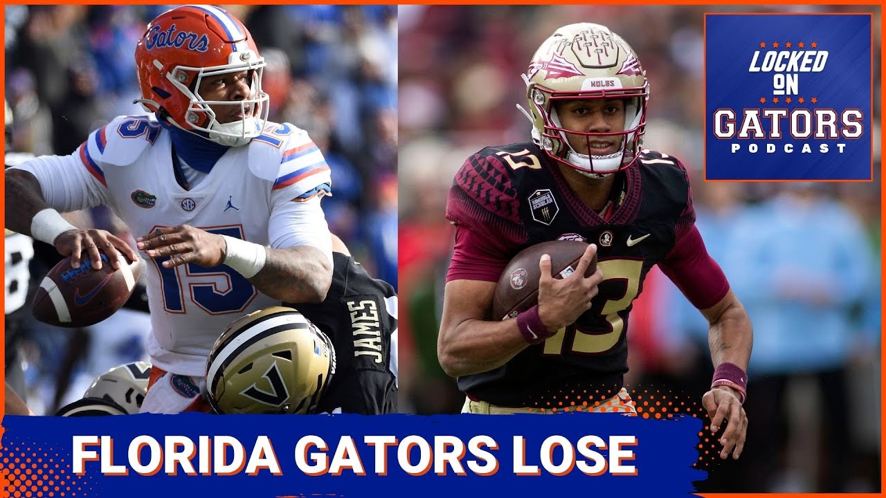 Florida Gators Lose to Florida State Seminoles - Anthony Richardson vs ...