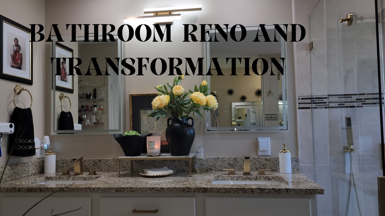 Bathroom Reno and Transformation/#bathroomdecor #summerhomedecor # ...