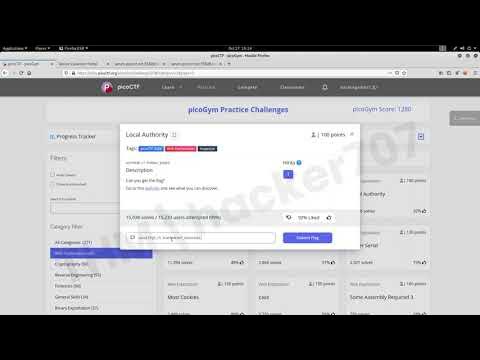 Local Authority | picoctf | Web Exploitation - YouTube