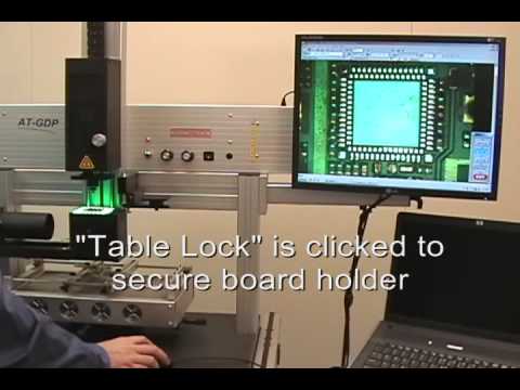 QFN / MLF Rework with ATCO model AT-GDP Placement & Rework Station ...