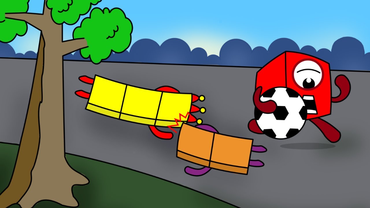 bullfighting numberblocks 2 and 3 | fanmade number block coloring story ...