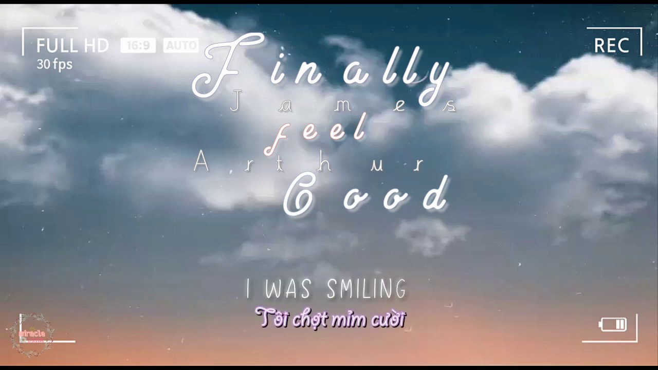 (vietsub+lyrics)Finally feel good - James Arthur - YouTube