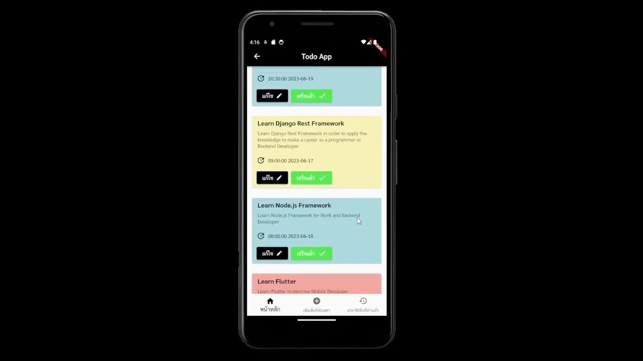 TodoApp Flutter - YouTube