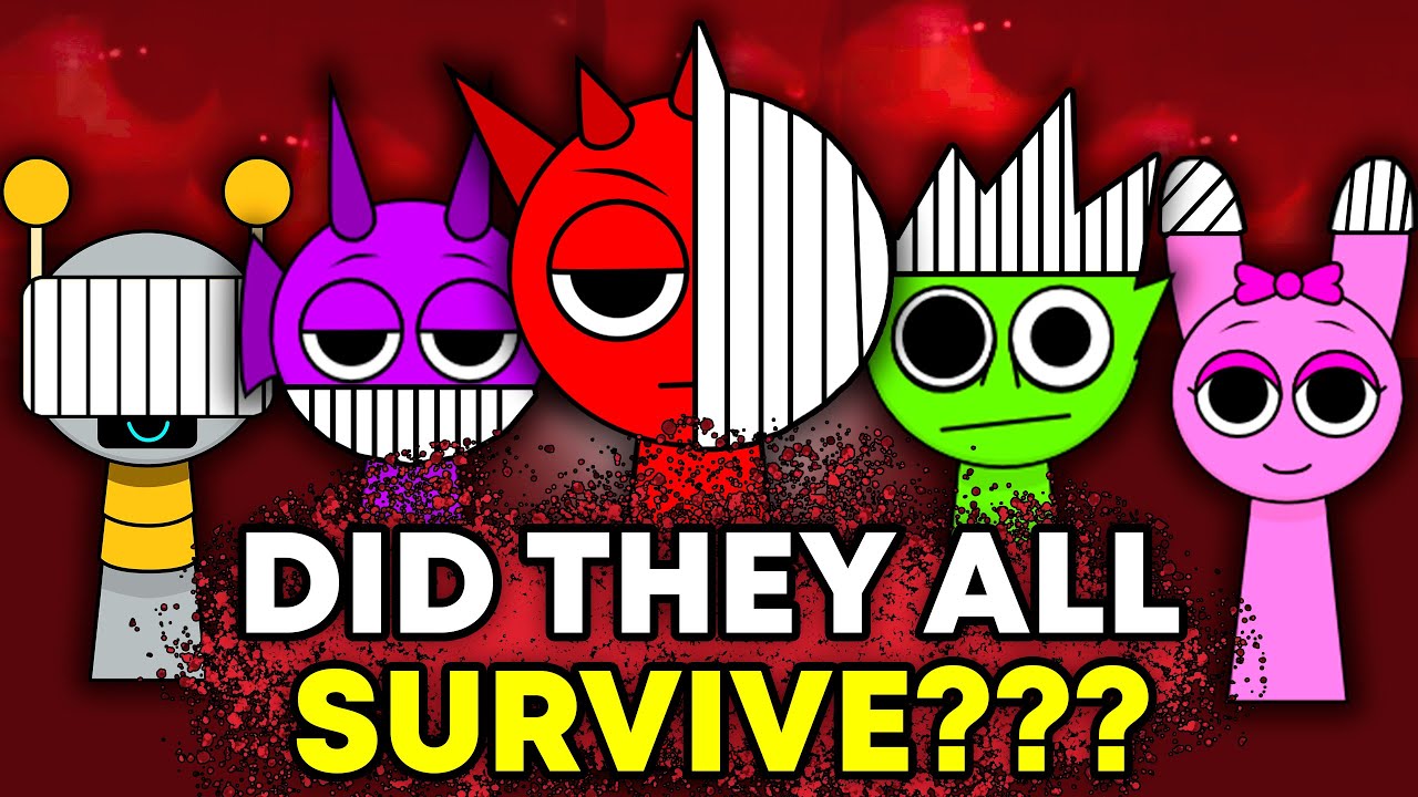 THEY ALL SURVIVE! WHAT IF THE SPRUNKI WERE ALL SAVED? | SECRET THEORY ...
