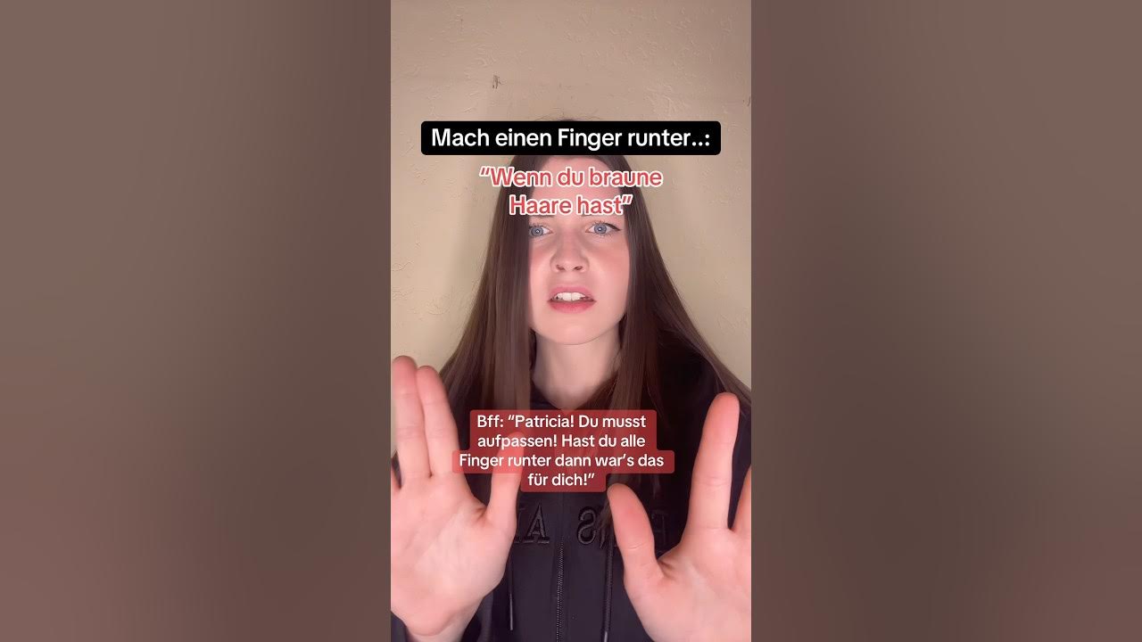 Part 2 ️ #pov : Du musst einen Finger runter machen wenn die Aussage auf dich zutrifft #shorts ...