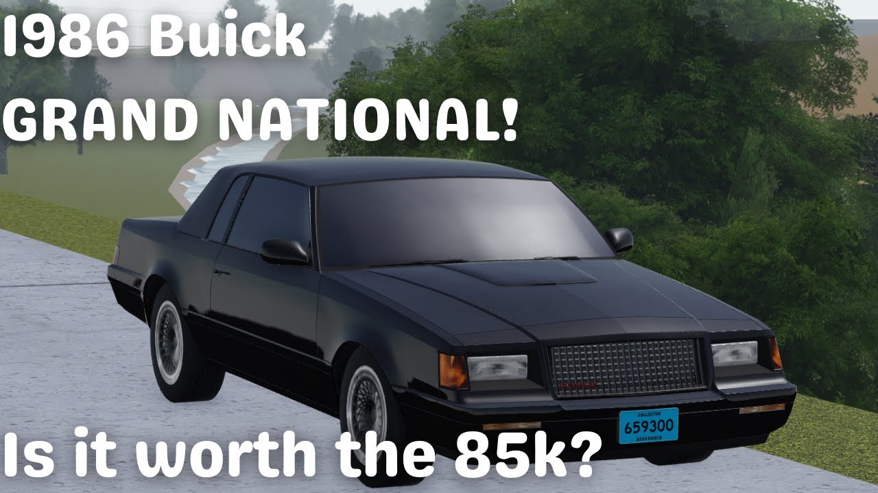 Reviewing the 1986 Buick Grand National in Greenville! (Brawnson Noble ...