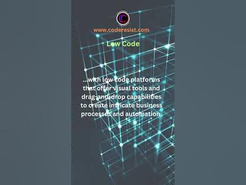 Low Code Facts Series - YouTube