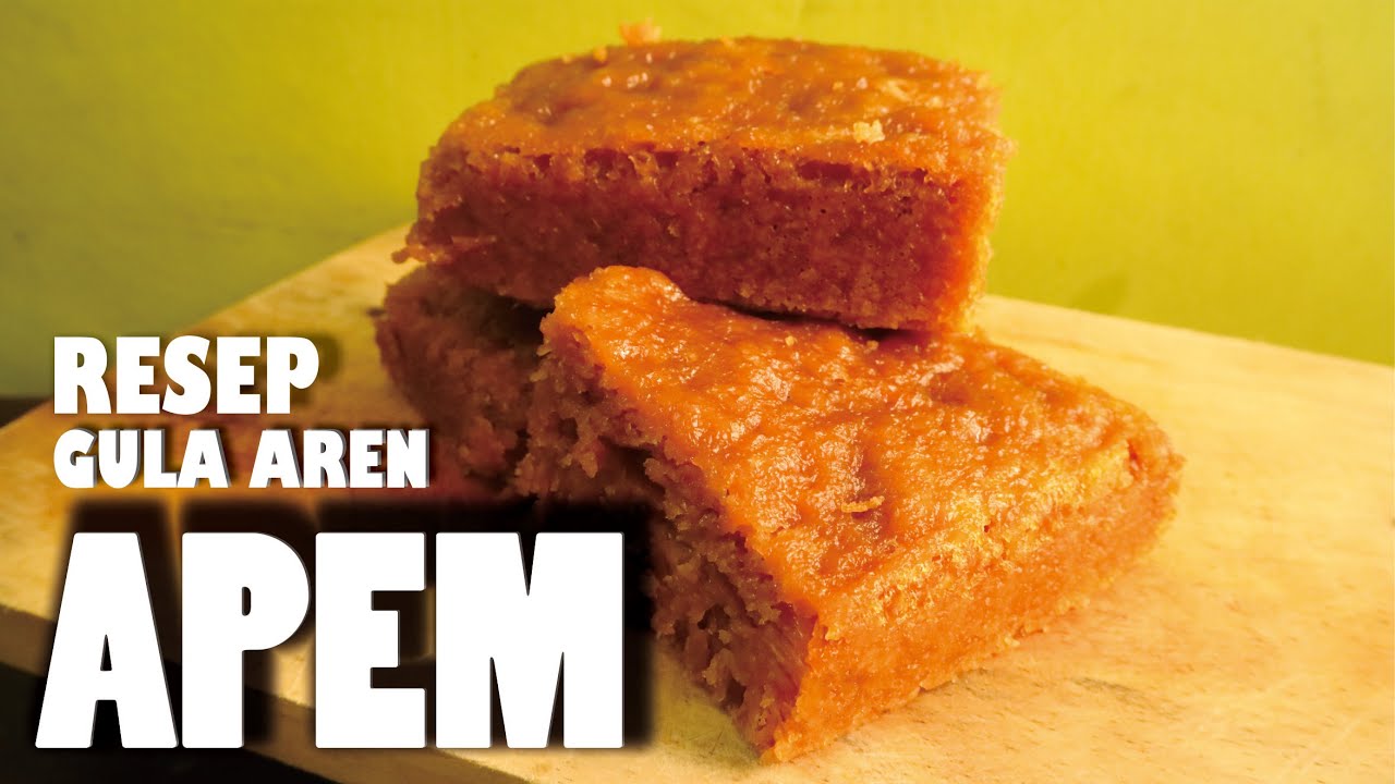 Resep & Cara Membuat Apem Gula Aren, Tanpa Tape -Jajanan Tradisional ...