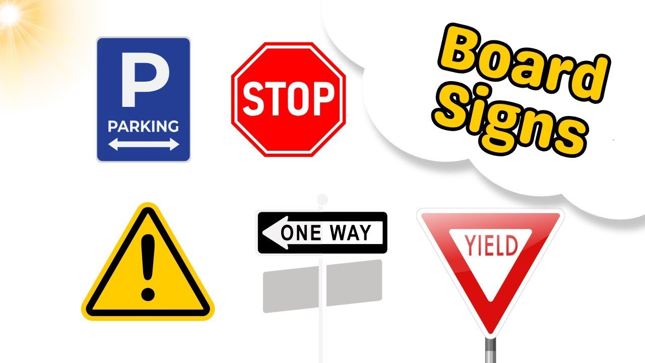 Best Road Signs Poems for kids | Nursery Rhymes | Kids songs - YouTube