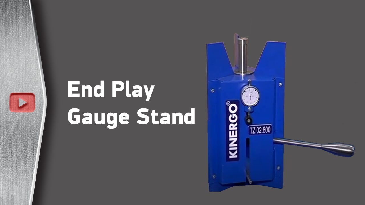 End Play Gauge Stand 02.800 by Kinergo - YouTube