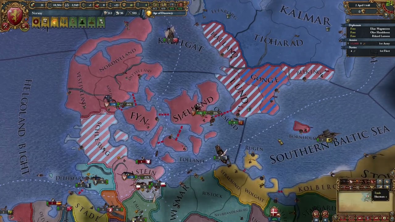 EU4 1.34 Norway P1 Getting Our Independance - YouTube