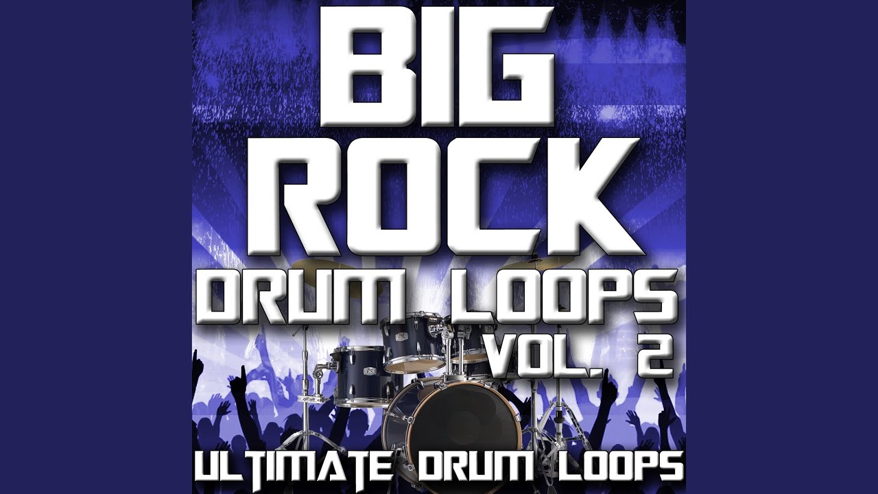 Drum Machine Style Rock Drum Loop - YouTube