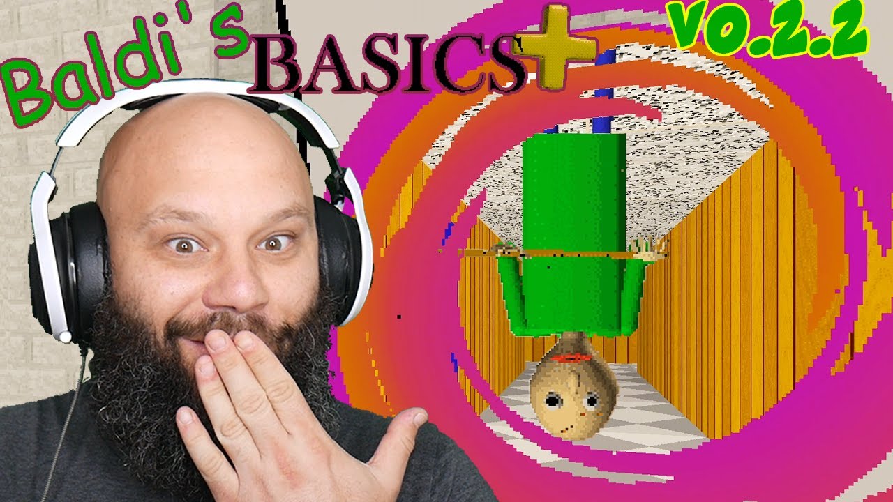 Using Gravity To Beat Baldi V0.2.2 - Baldi's Basics Plus Winning Run! - YouTube
