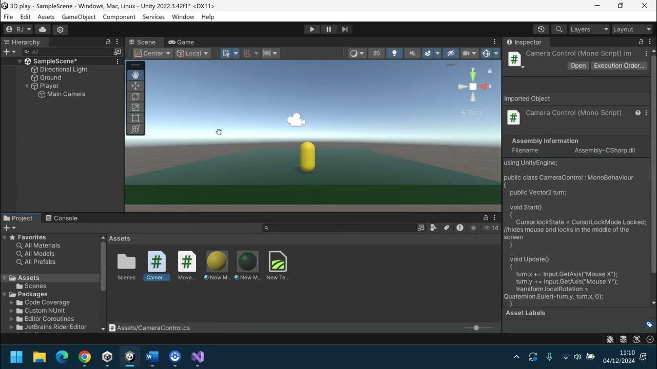 Camera Control - YouTube