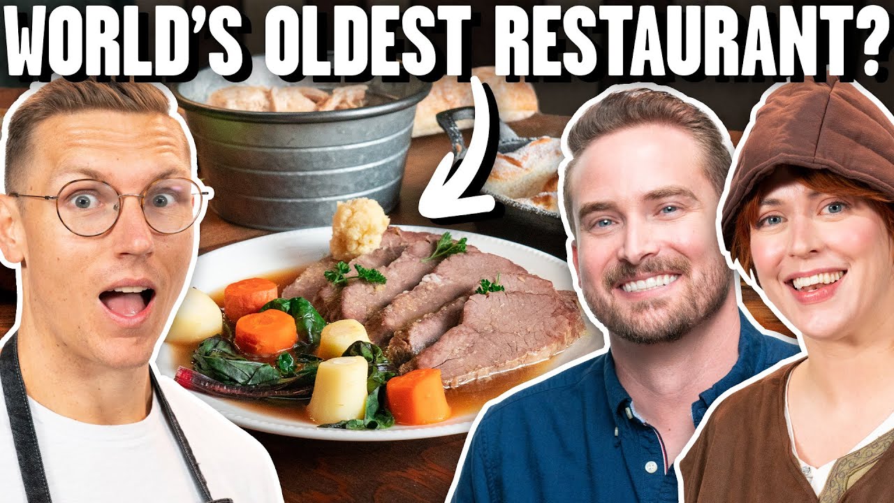 Recreating Dinner From The World's OLDEST Restaurant (ft. Max Miller ...