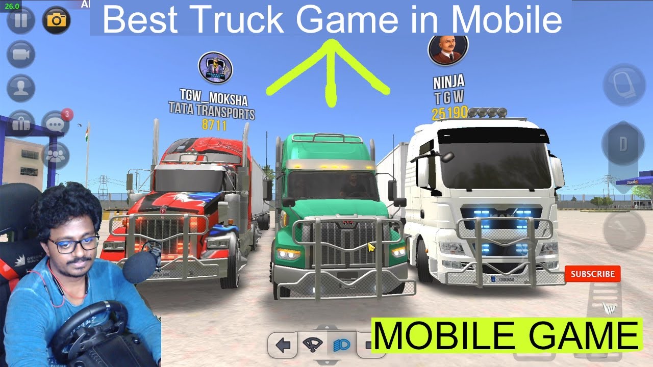 Mobile Game 🔴 LIVE 🚌 Truck simulator Ultimate Multiplayer | Join Guys ...