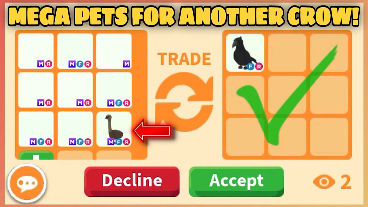 GOT ANOTHER CROW 🤯🤯 TBH I DIDN'T EXPECT THEY WILL HIT ACCEPT FOR THESE ...