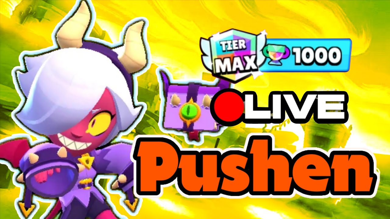 RANG MAX PUSHEN MIT EUCH! Brawl Stars Deutsch Live - YouTube