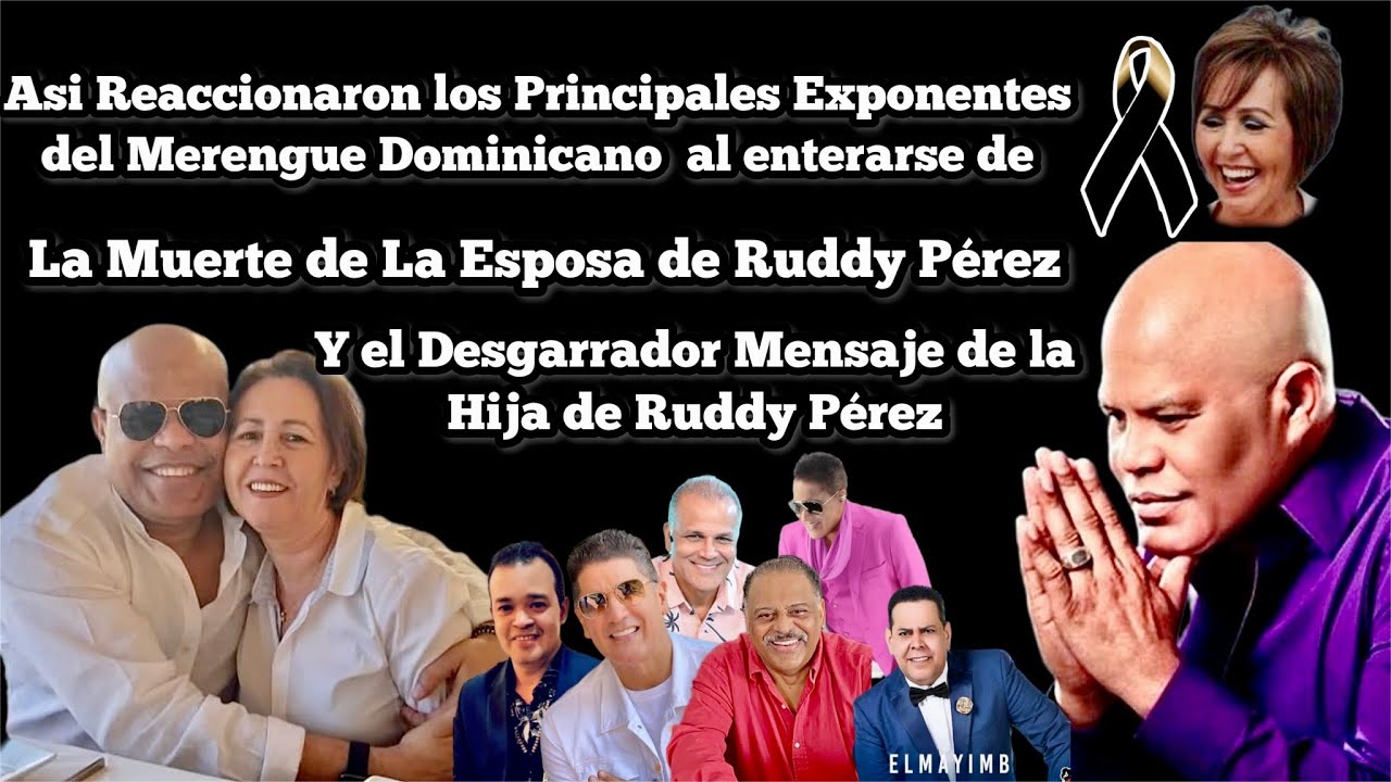 Asi Reaccionaron los Principales exponentes del Merengue Ante la Muerte ...