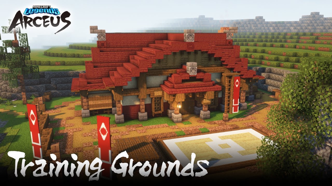The Training Grounds - Minecraft Legends Arceus Pt.2 - YouTube