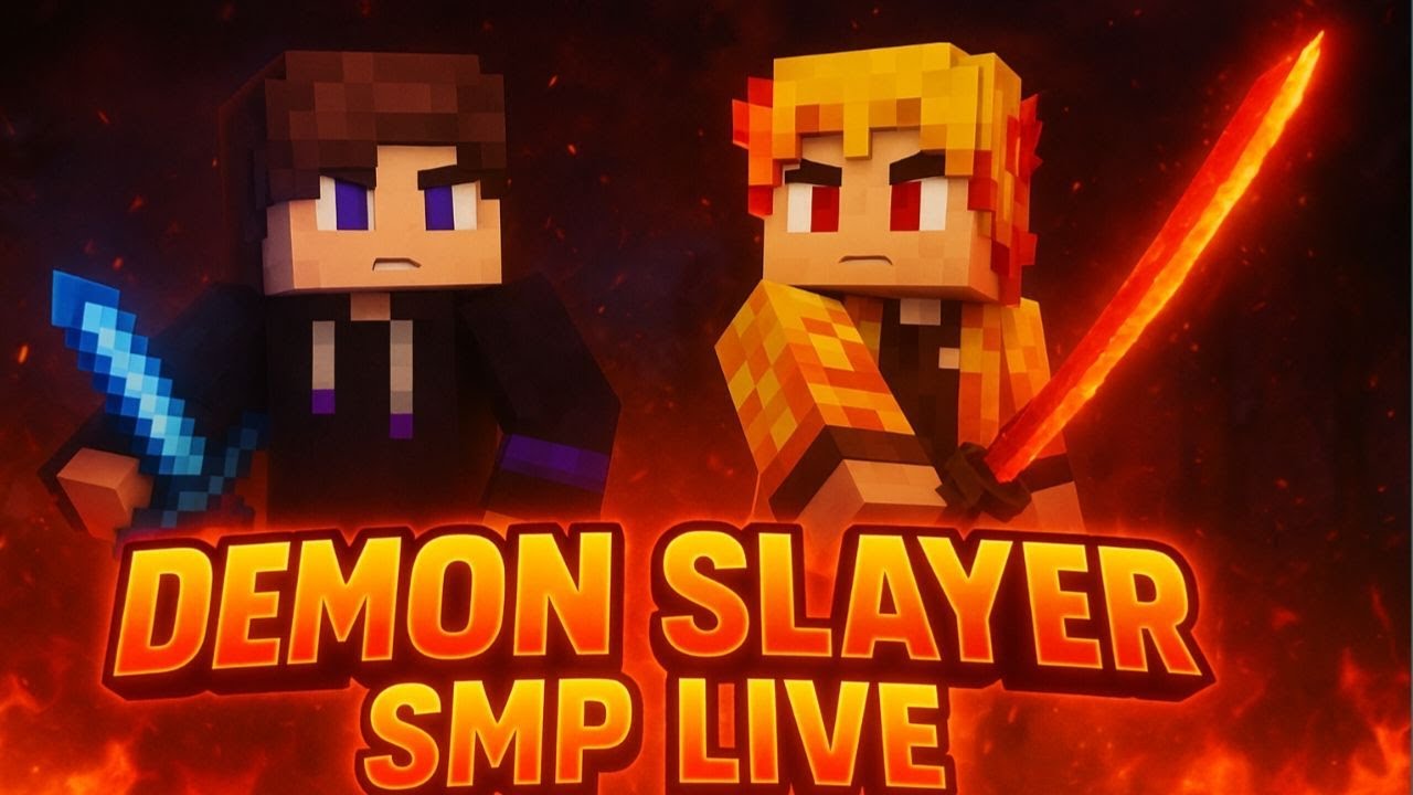 ⚔️ Demon Slayer SMP Live – Become a Hashira in Minecraft! - YouTube