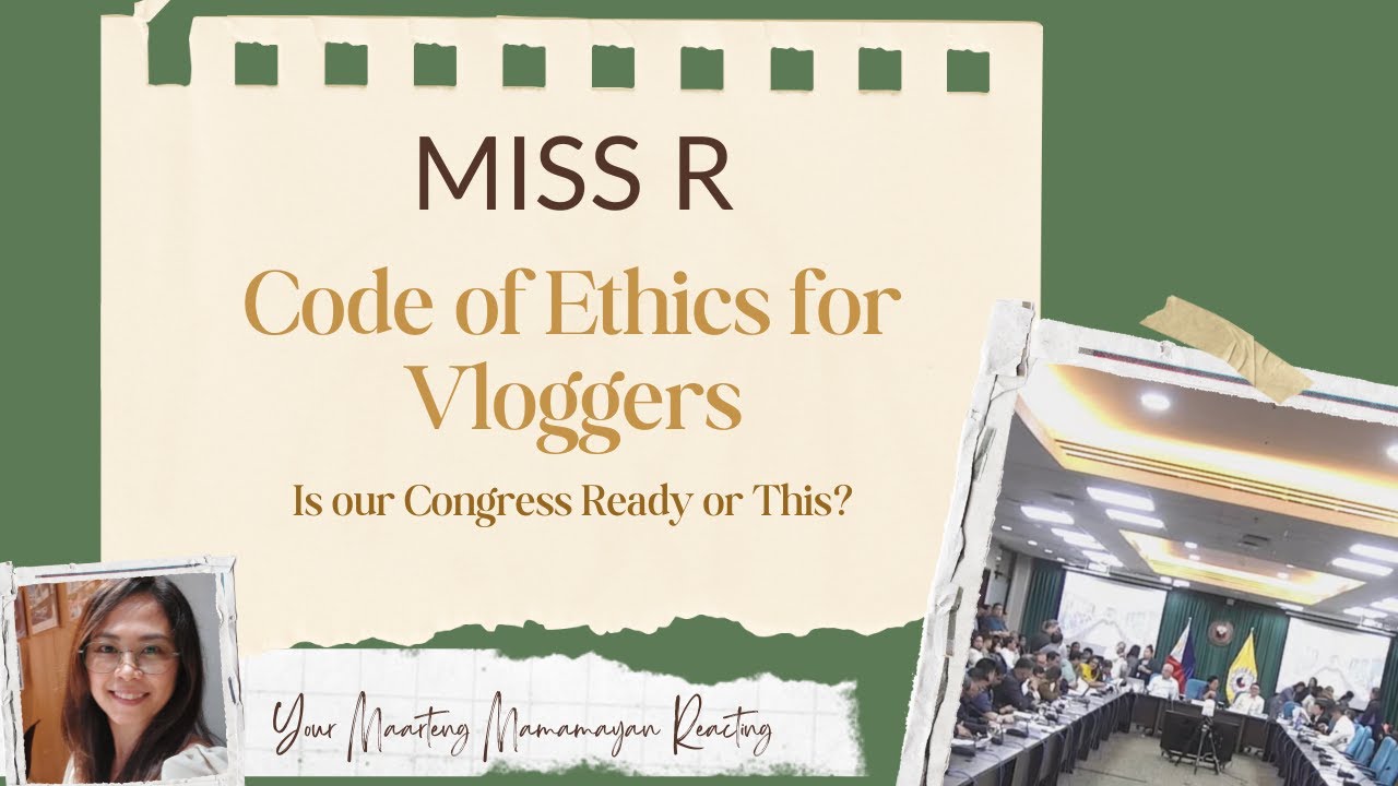 Let's Talk: Code of Ethics for PH Vloggers? - YouTube