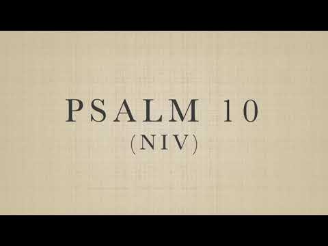 Psalm 10 (NIV) - YouTube