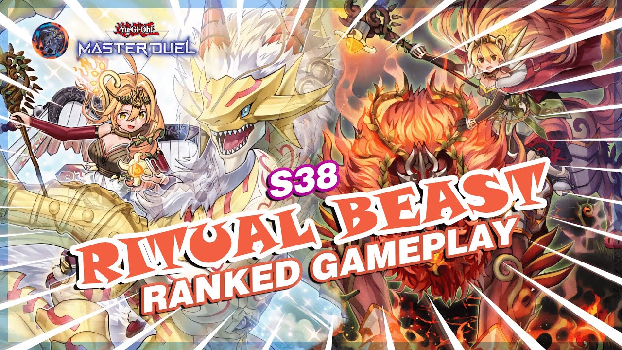 THIS RITUAL BEAST PLAY LEFT MY OPPONENT SPEECHLESS! 🤐 #yugiohmasterduel ...