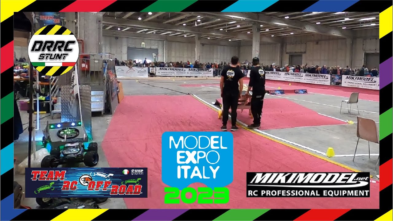 Model expo Italy 2023, DRRC Stunt extreme bash RC show with Team RC Off ...