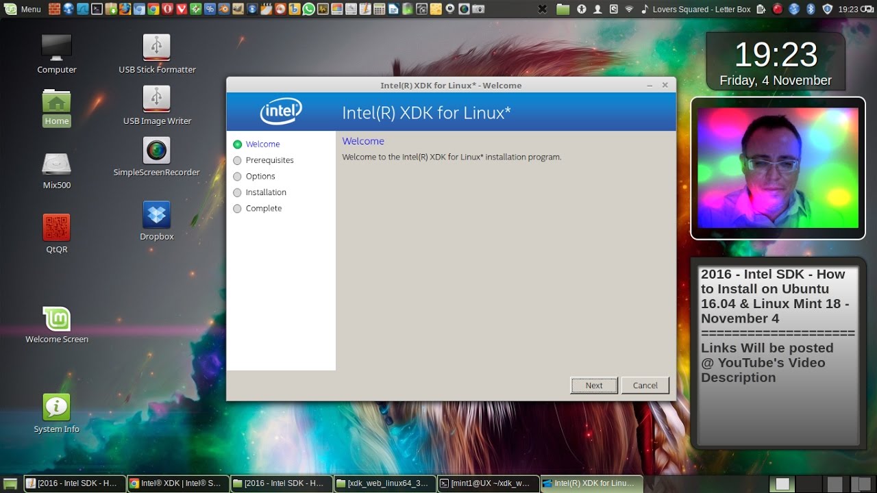 2016 - Intel XDK - How to Install on Ubuntu 16.04 & Linux Mint 18 - November 4.webm - YouTube