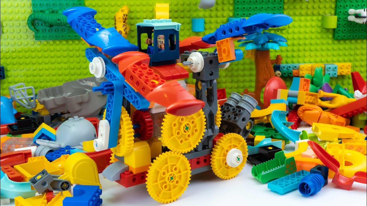 DIY Motor Vehicle With Dragonfly Wings - Satisfying Building Blocks ...