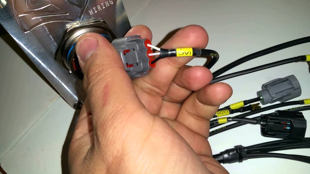 Milspec k20 with pre wired a/f fan switch and h20 - YouTube