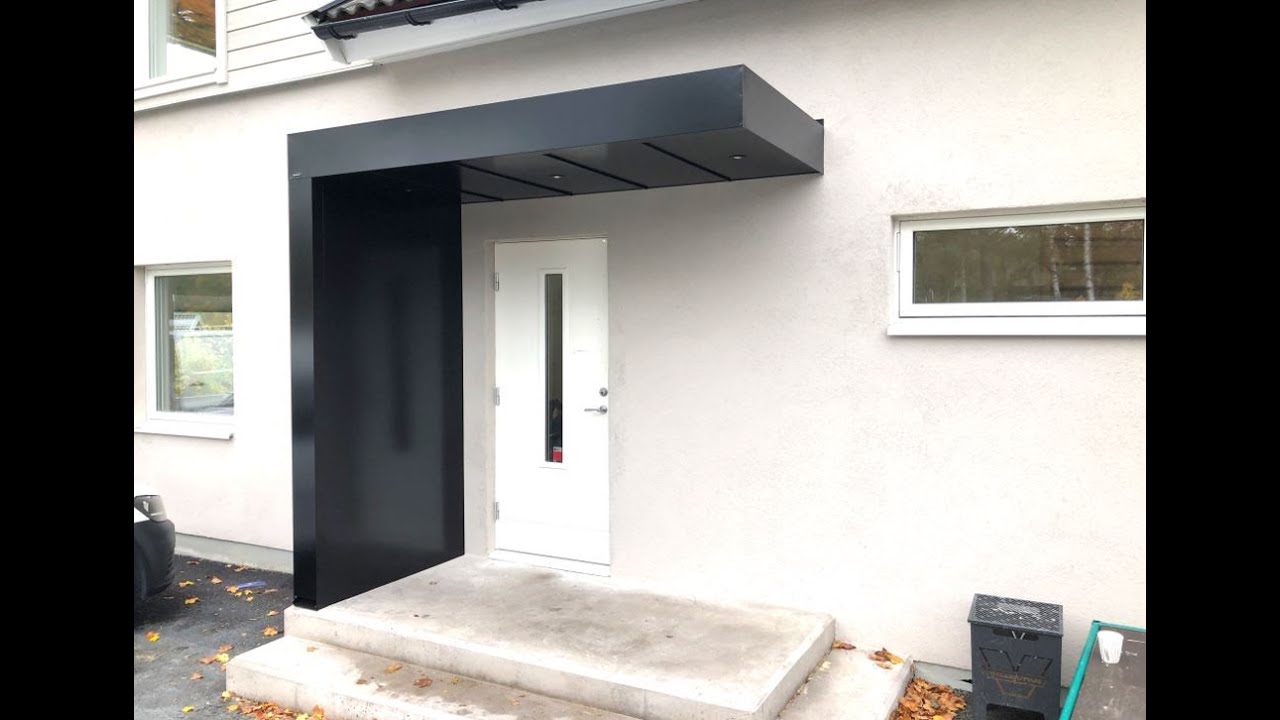 Montering DESIGNTAK Sidovägg /Installation of DESIGNTAK Sidewall - YouTube