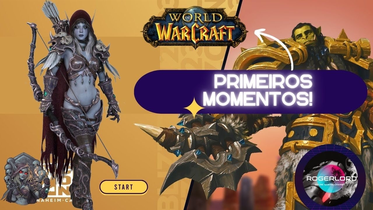 World of Warcraft 2023 Primeiros momentos - YouTube