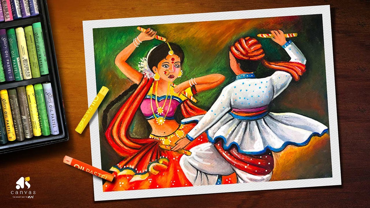 Garba Dance Paintings
