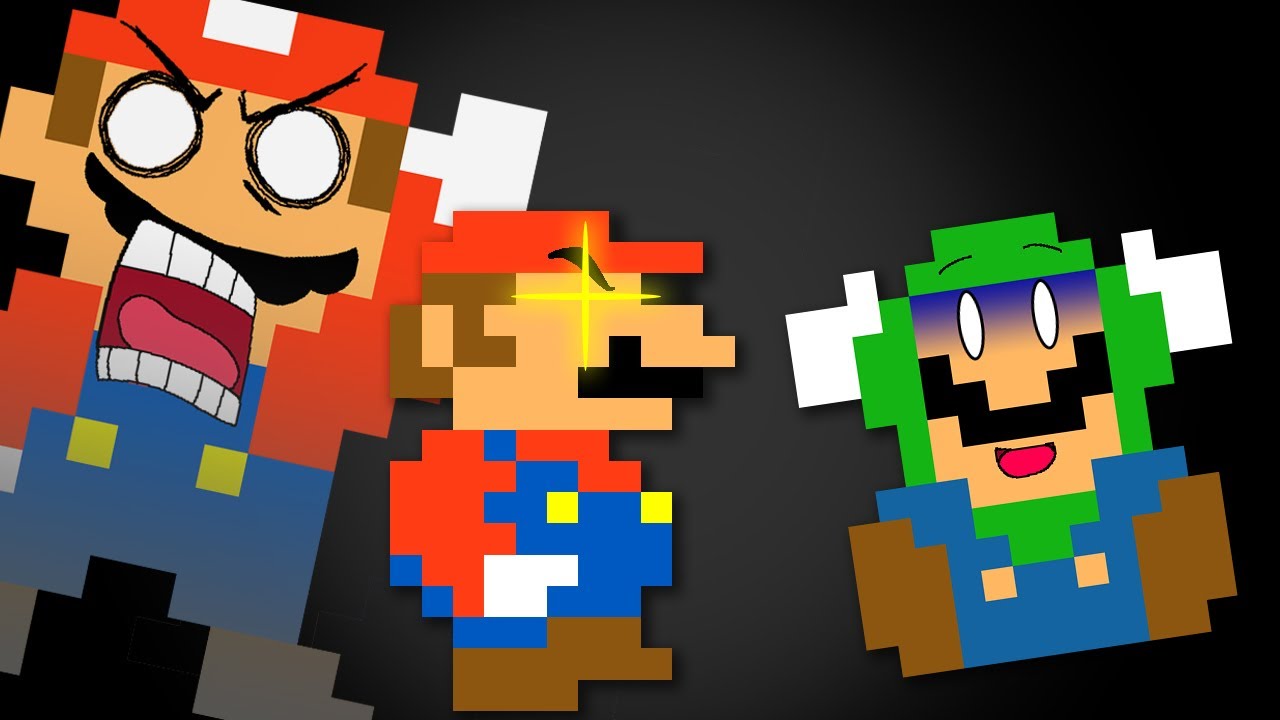 Mario Gets Angry at Luigi - YouTube
