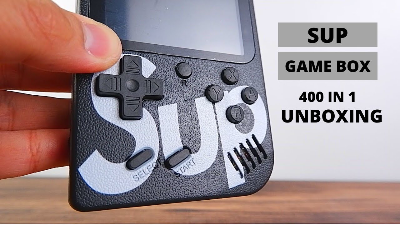 Sup Game Box 400 in 1 Unboxing | Nintendo Family Computer Retro Games ...