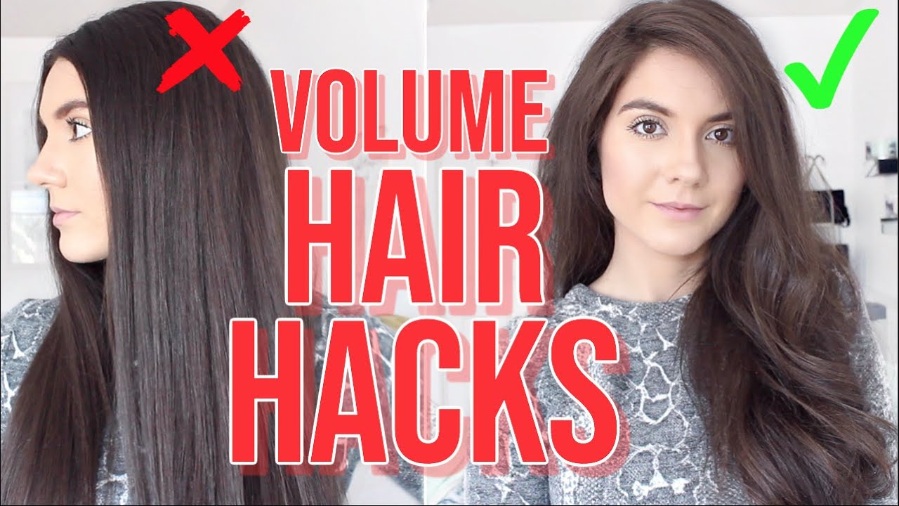 9 Hair Hacks For Voluminous Hair Youtube