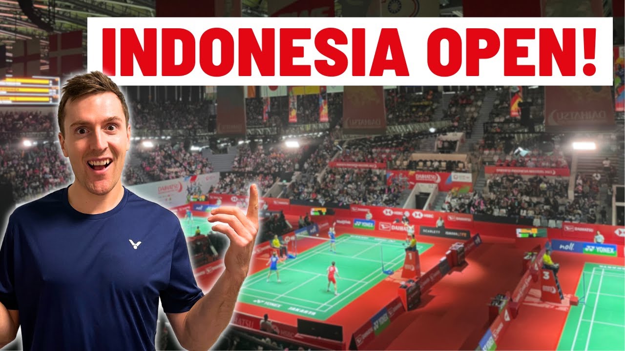 Indonesia Open 2023 - Behind The Scenes + Our Match! - YouTube