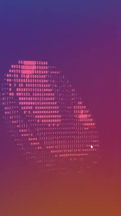 spinning donut using python #code #programmer #javascript #projects# ...